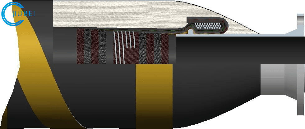 3 Inch 10 Inch Self Floating Dredge Hose Floats Sand Slurry Coral Mud ...