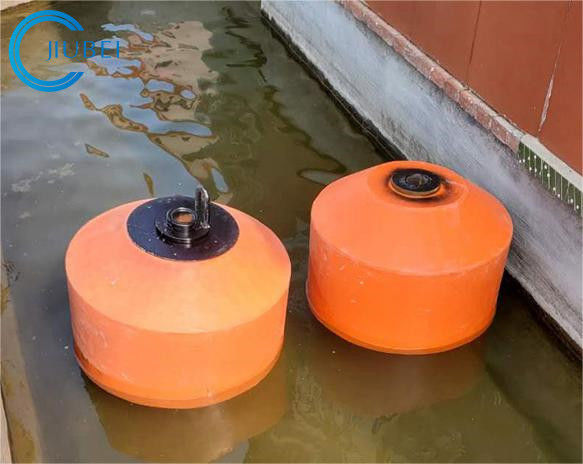 LLDPE Marine Pick Up Orange Color Mooring Float Buoys For Marking