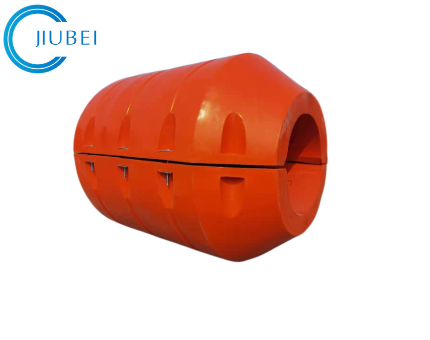 Sea Foam Filled Dredging Pipe Floats Pipefloats Orange Hose Floats 23 ...