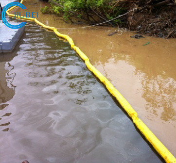 Floating Silt Boom Curtain Barriers For Ponds Eco Friendly Oil Spilling ...