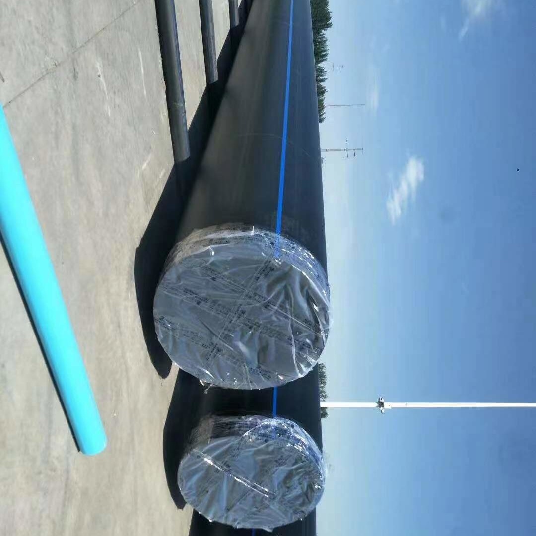 HDPE PE100 Dredging Pipe With Superior Impact Resistance And Steel Flanges