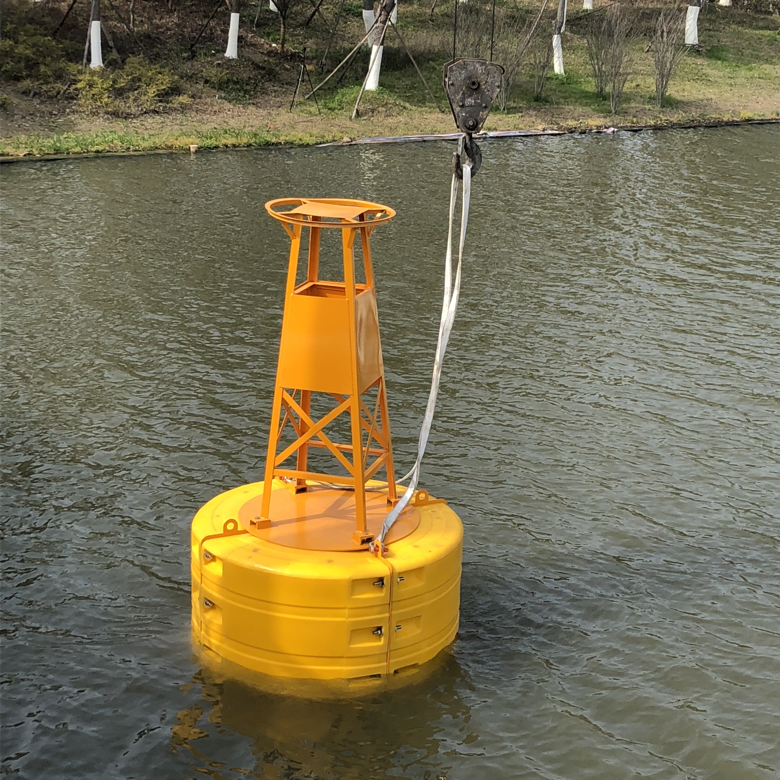 Heavy-Duty & UV Resistant Polyethylene Buoy for Mooring & Marine ...